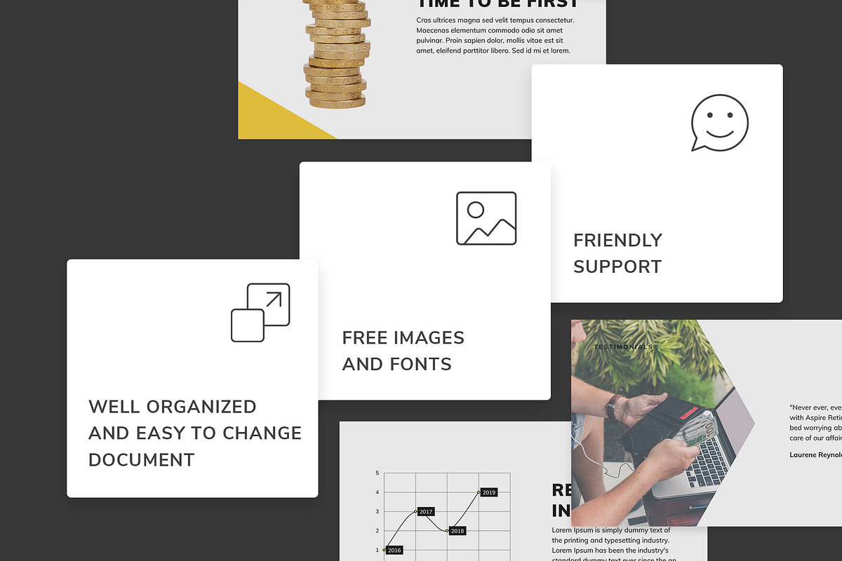 Presentation Financial Advisor, a Presentation Template by TemplatesNow!
