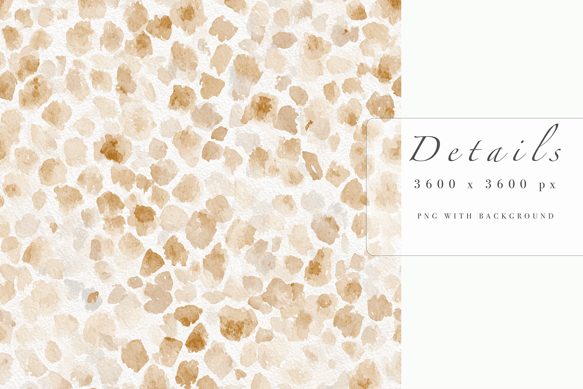 Leopard Seamless Pattern for Kids and Holidays