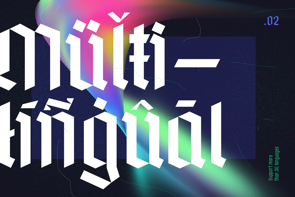 Doppler Modern Blackletter, a Blackletter Font by YockMercado