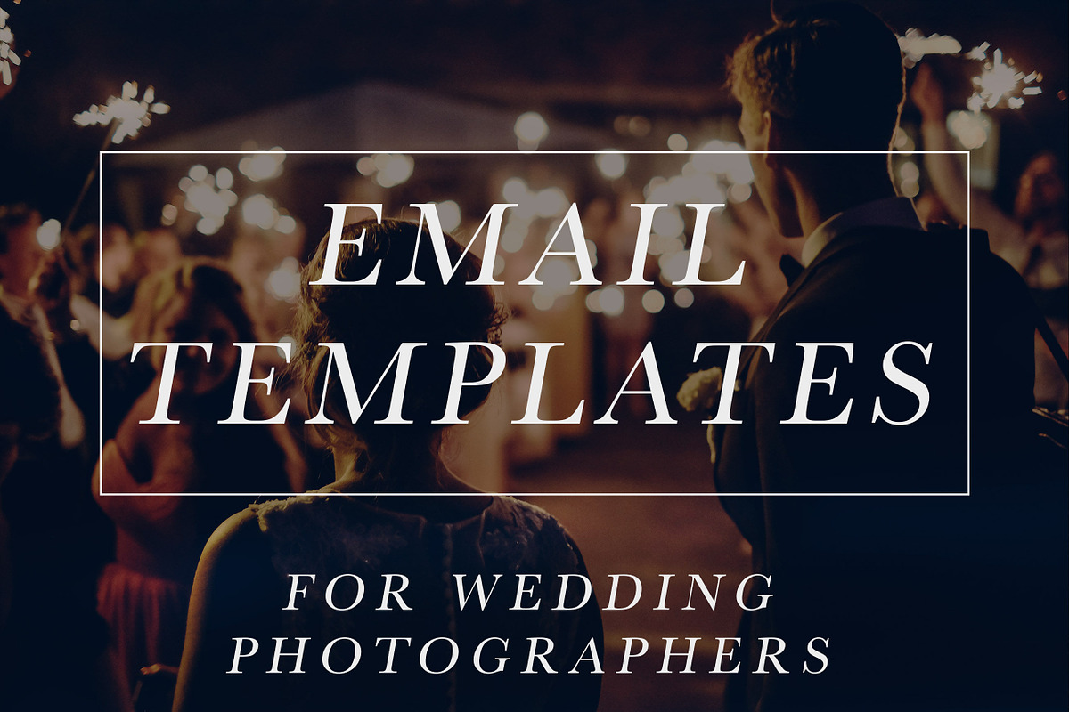 Photographer Email Templates, a Marketing Template by Signature Edits