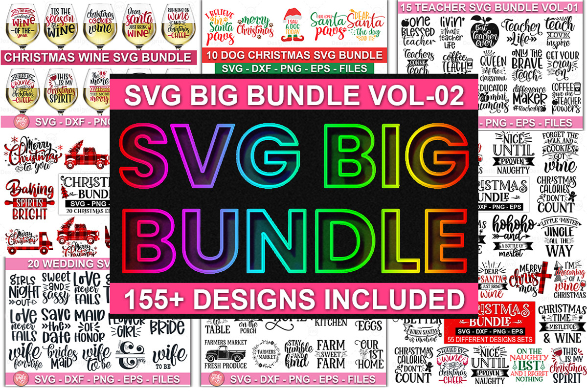 155 SVG Bundle V-02, an Education Illustration by DESIGNAVO