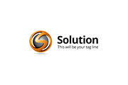 Solution Logo template, a Branding & Logo Template by The Branding Fusion