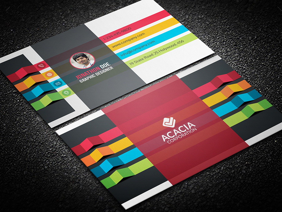 Personal Business Card, a Business Card Template by DesignGhar