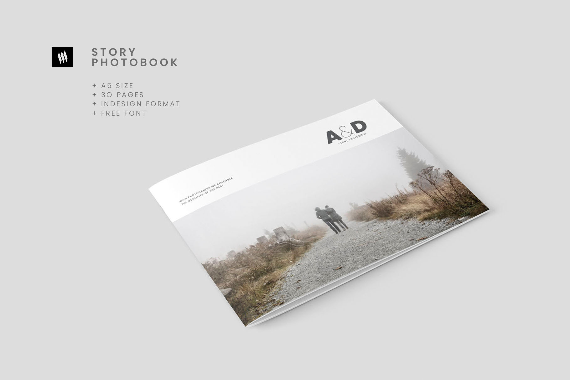 A5 Story Photobook, a Brochure Template by Meenom