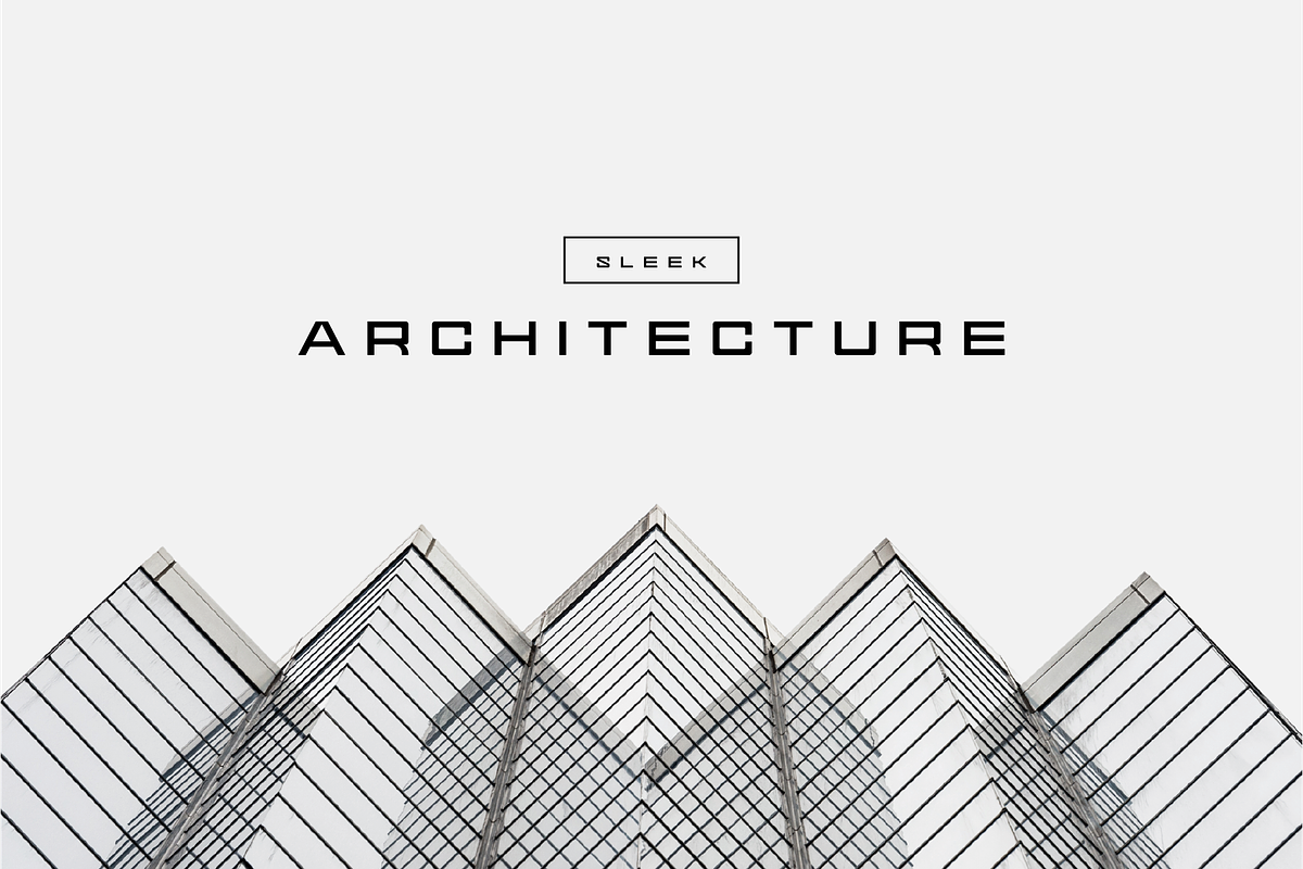 Brunt Clean Edgy Extended Font