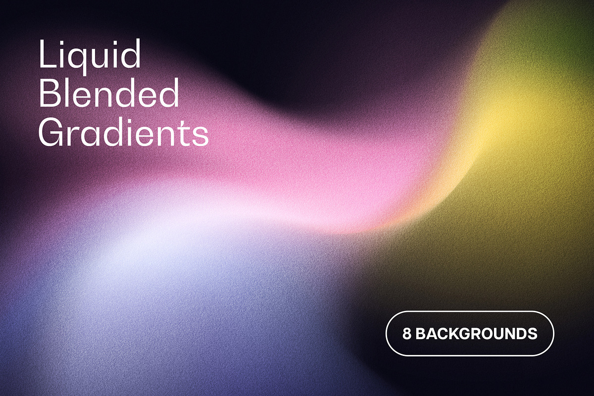 Blended Gradient Backgrounds, a Background Graphic by Design Squad