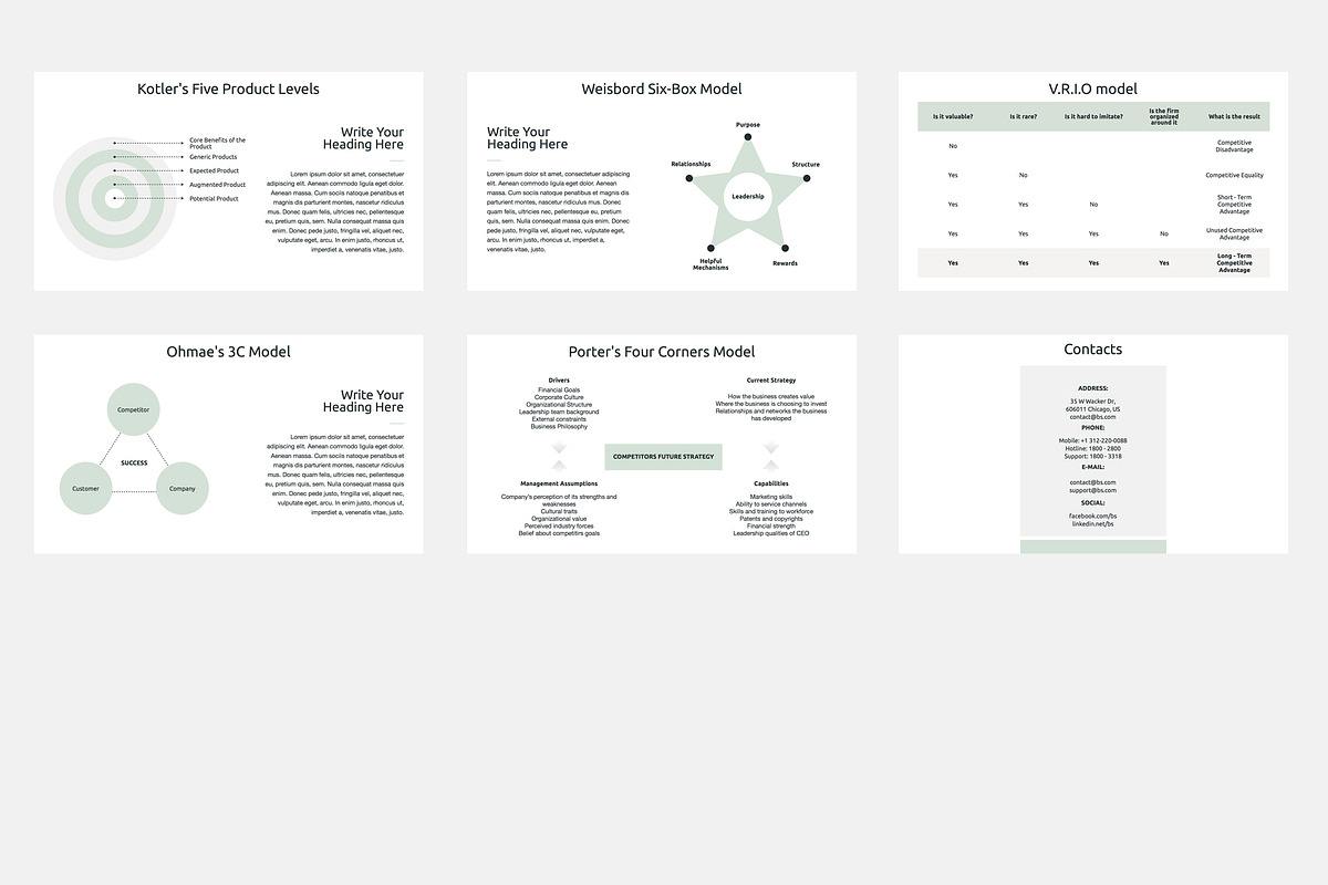 Business Strategy Bundle