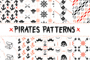 Pirates Patterns, a Pattern Graphic by EPLUSN