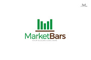 Market Bars Logo, a Branding & Logo Template by LogoLabs