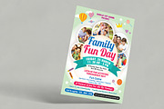 Family Fun Day Flyers, a Flyer Template by Designsoul14