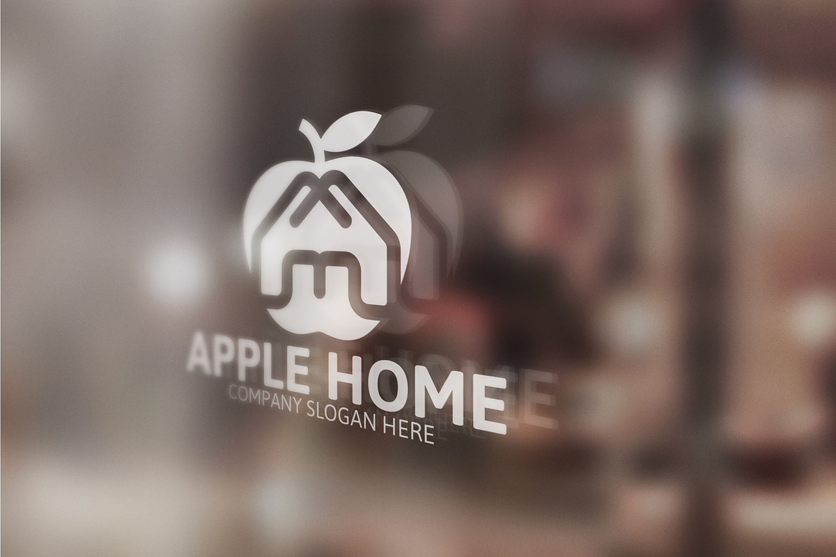 Apple Home Logo, a Branding & Logo Template by Josuf Media