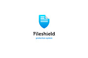 Fileshield Logo Template, a Branding & Logo Template by Rudy-design