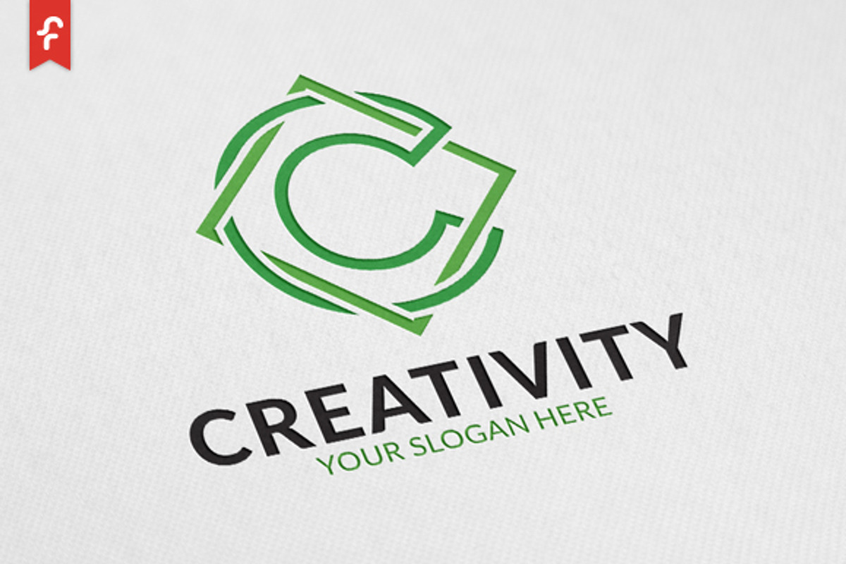 Creativity Logo, a Branding & Logo Template by ft.studio