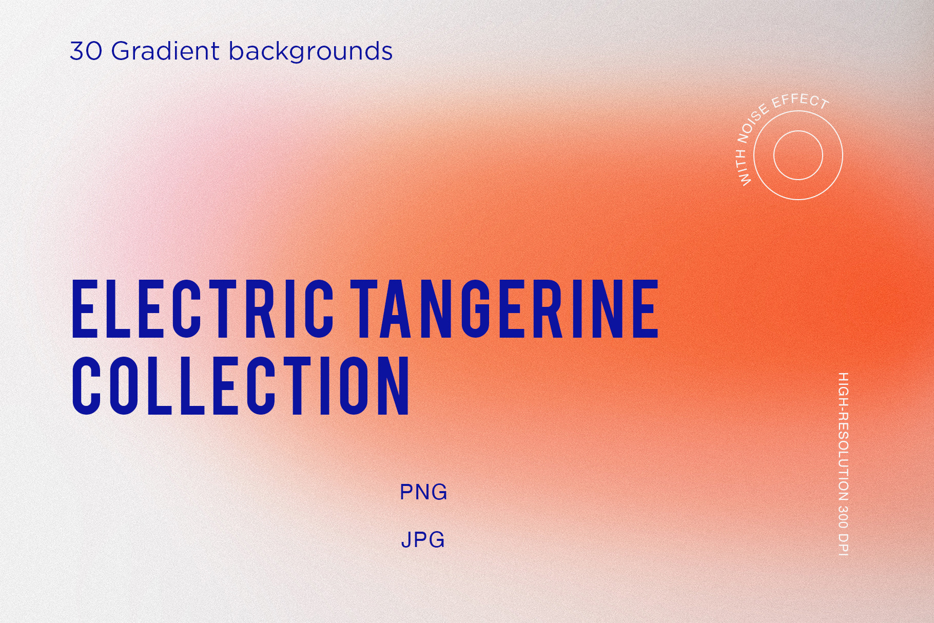30 Electric Tangerine Gradients, a Texture Graphic by Olha Kozachenko