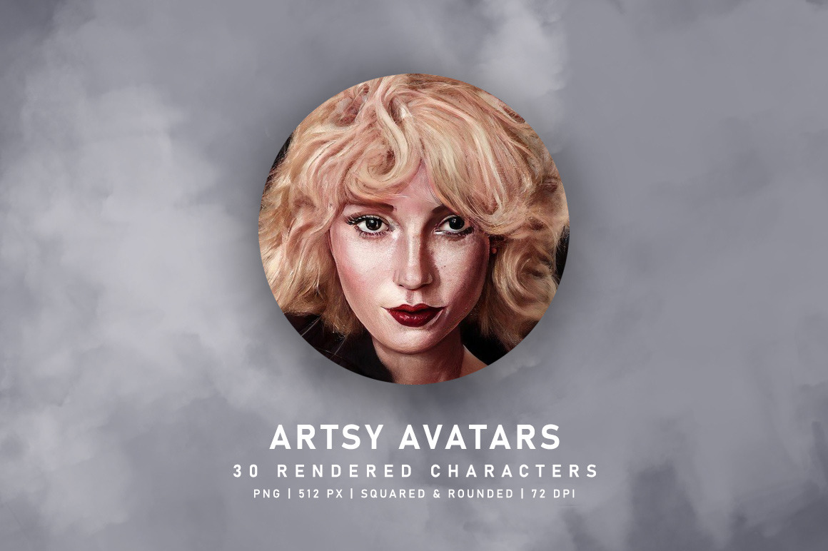 Artsy Avatars | Creative Market