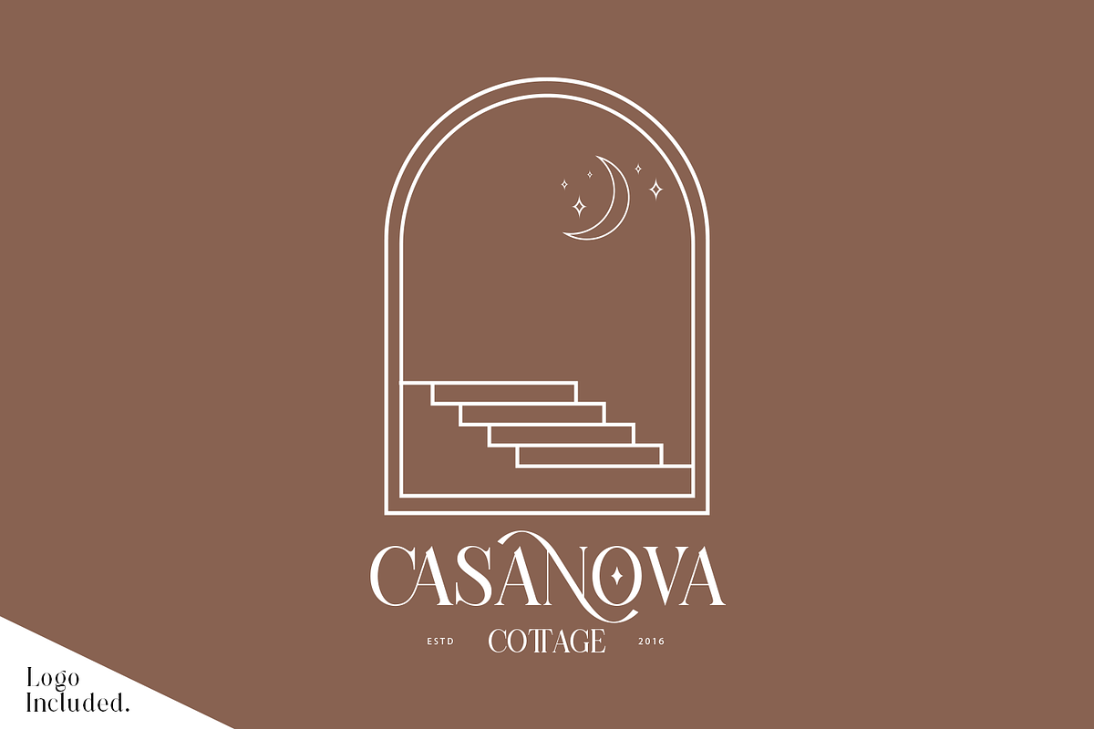 Casanova Elegant Serif Display, a Serif Font by Typetemp Studio