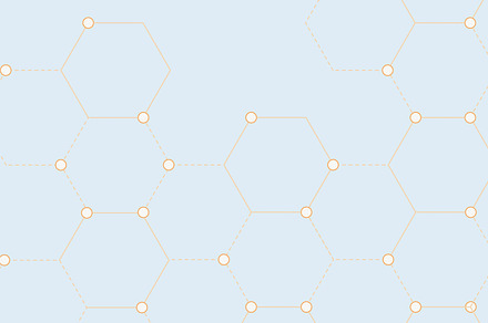 Connected dots pattern vector, a Texture Illustration by rawpixel