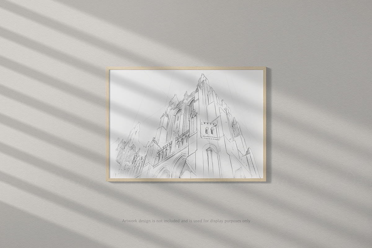 A4 Frame Mockup Landscape | Creative Market