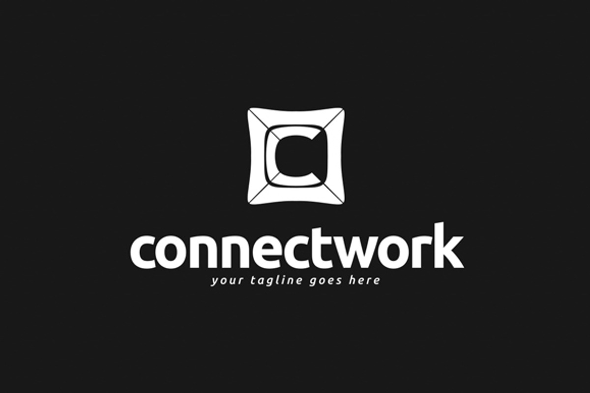 Connect Work Logo Template, a Branding & Logo Template by PixaSquare