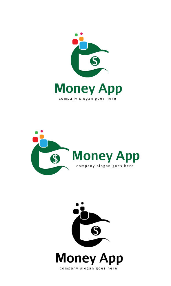Money App Logo, a Branding & Logo Template by Mariyana