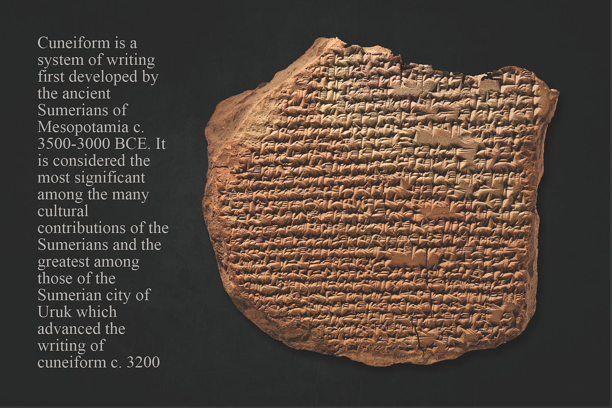 CUNEIFORM: An Ancient Typeface, a Symbol Font by Dene Studios