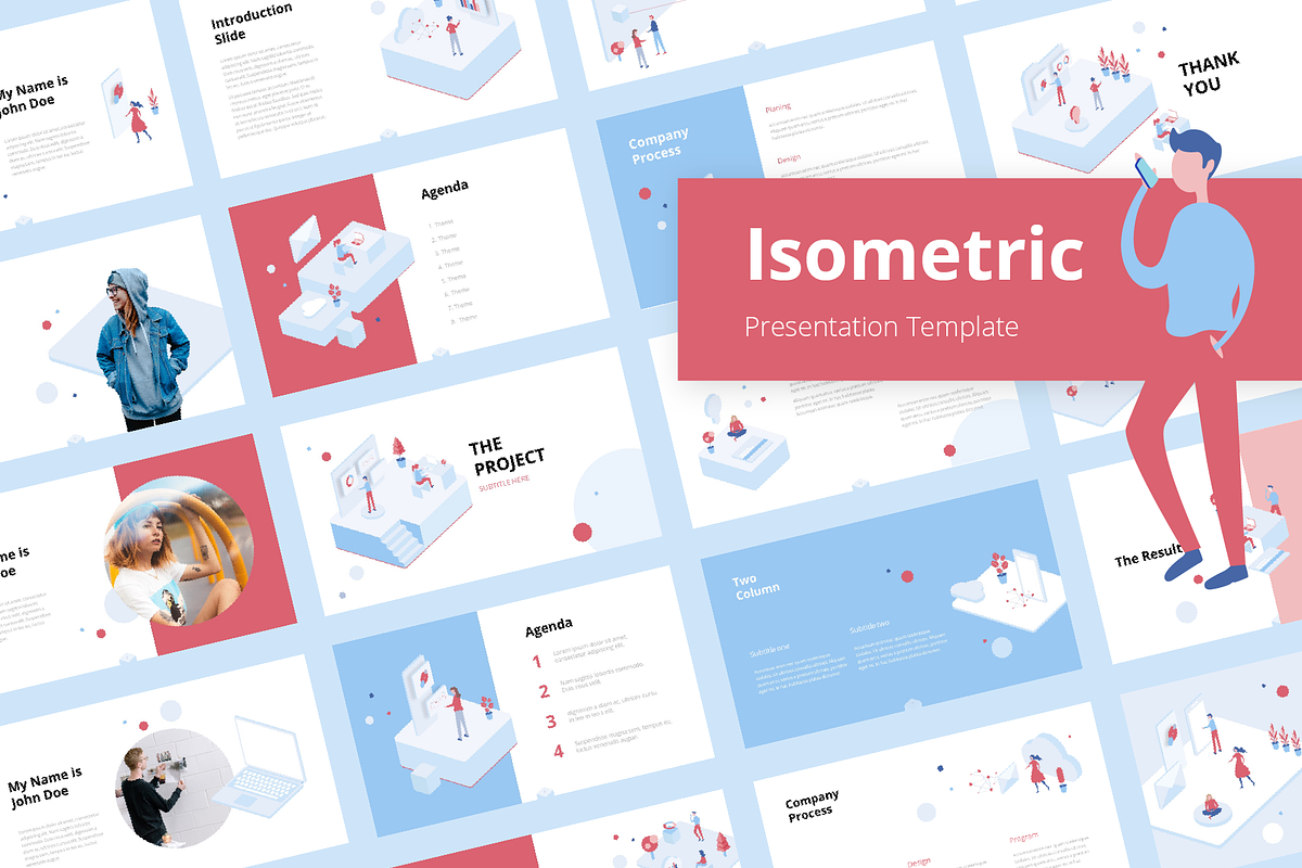 Isometric - PowerPoint Template | Creative Market