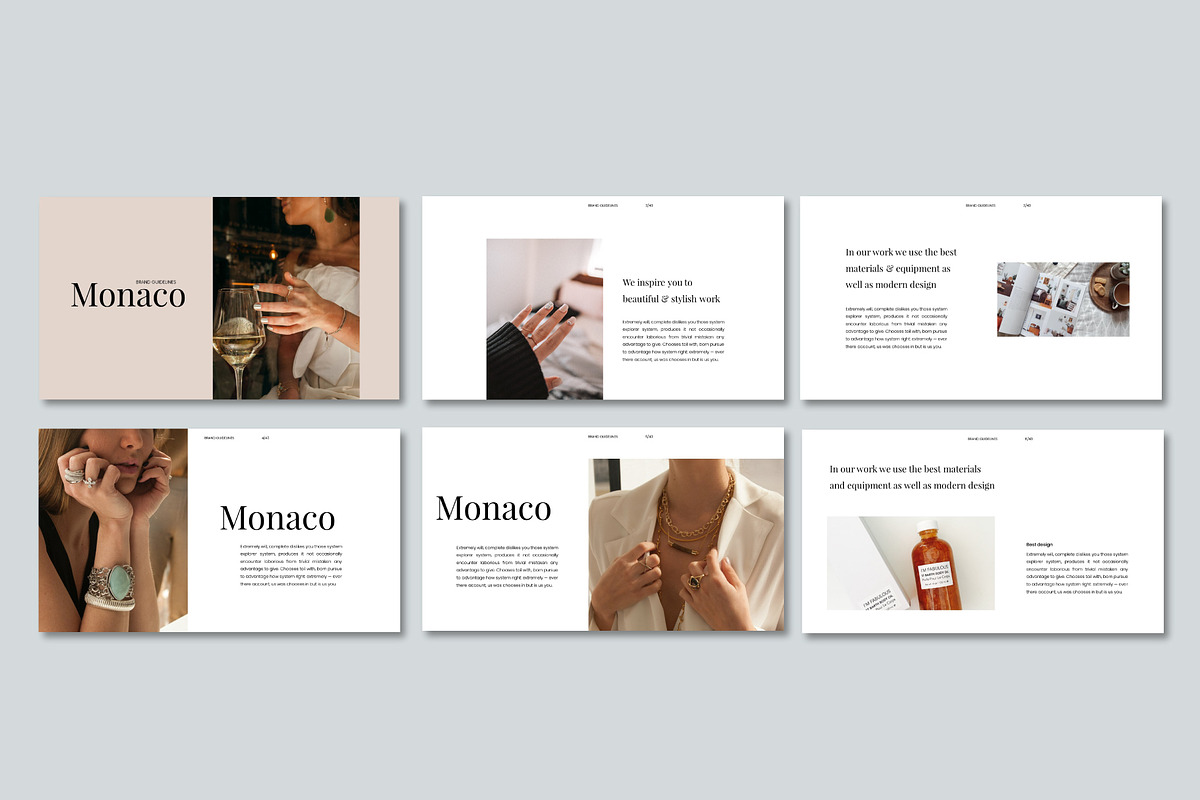 Monaco - Google Slides Template, a Presentation Template by Mox Design