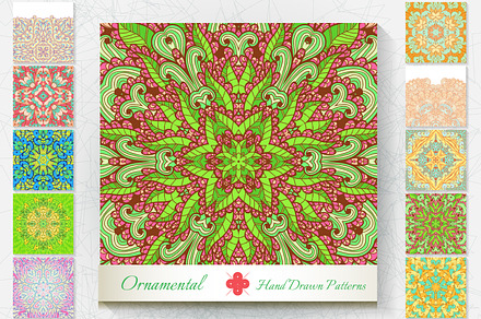 10 Ornamental Patterns. Set#2 | Graphic Patterns ~ Creative Market