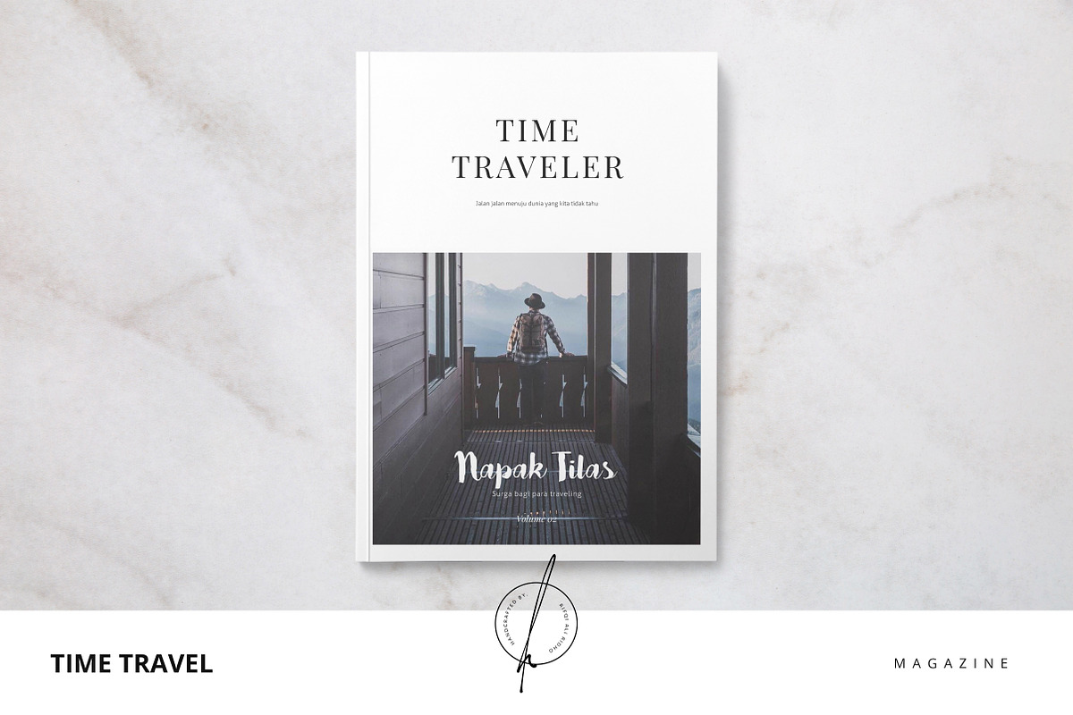 Time Traveler Magazine, a Magazine Template by Loc Tropis