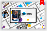 Research-Educative PowerPoint, a Presentation Template by kreatifreya ...