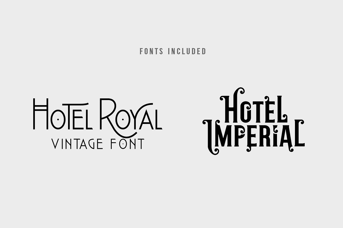 19th Century Vintage Labels, a Branding & Logo Template by Graphicdome