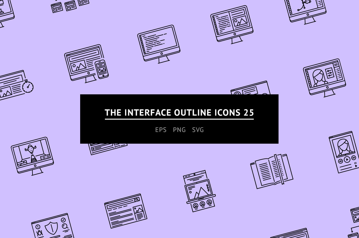 The Interface Outline Icons 25, an Outline Icon by Last Spark ...