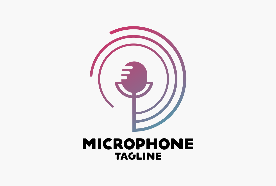 Microphone | Branding & Logo Templates ~ Creative Market