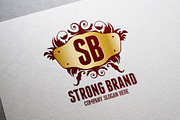 Strong Brand Logo Template, a Branding & Logo Template by BMACHINA Labs.