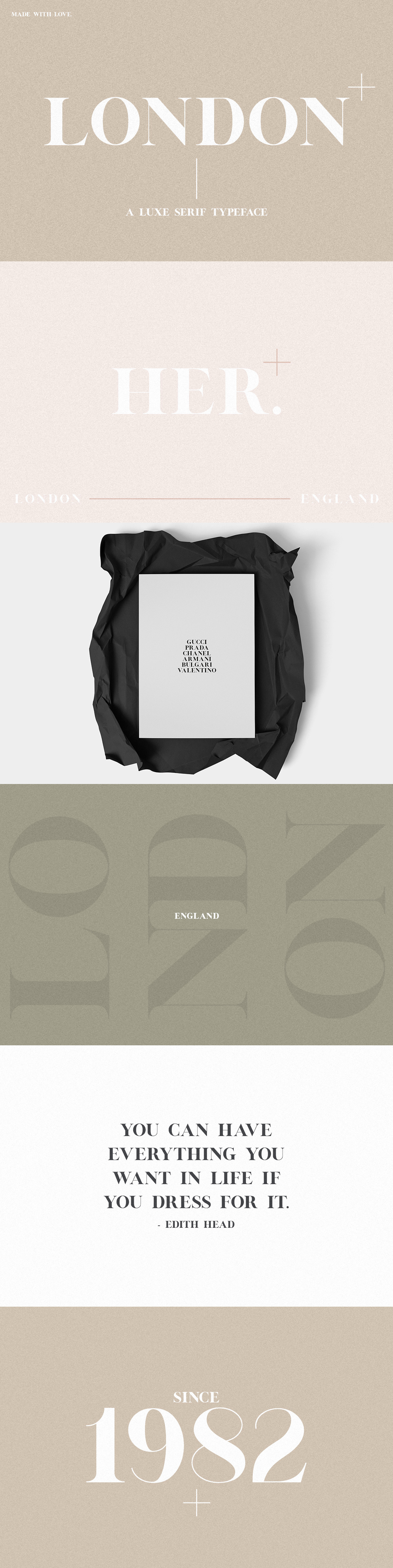 London | A Luxe Serif, a Serif Font by Jen Wagner Co