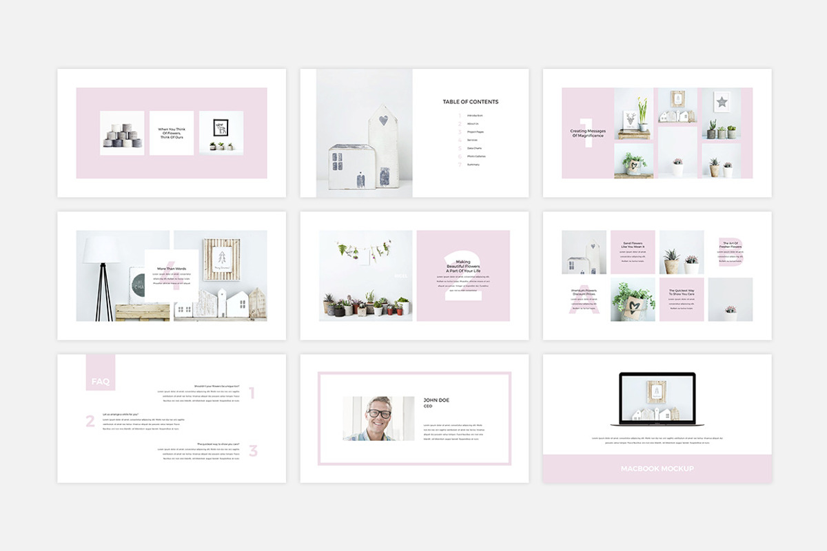 Rigel Presentation Template, a Presentation Template by SlideStation
