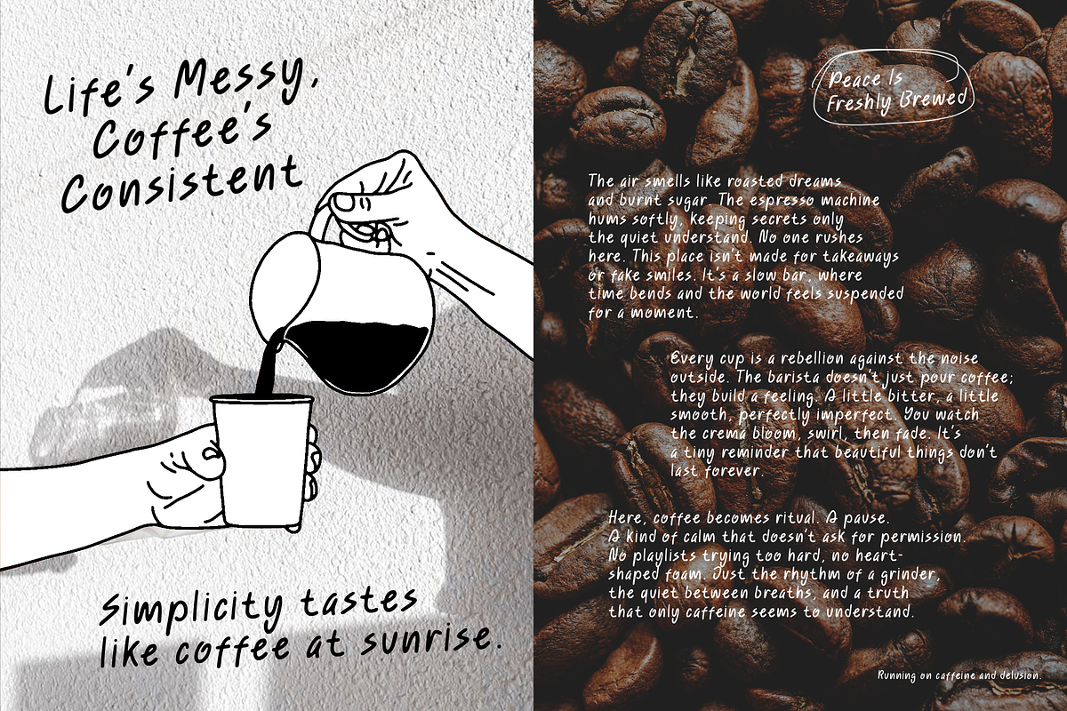 Rounde - Handwritten Rounded Font, a Handwritten Font by Typeparties