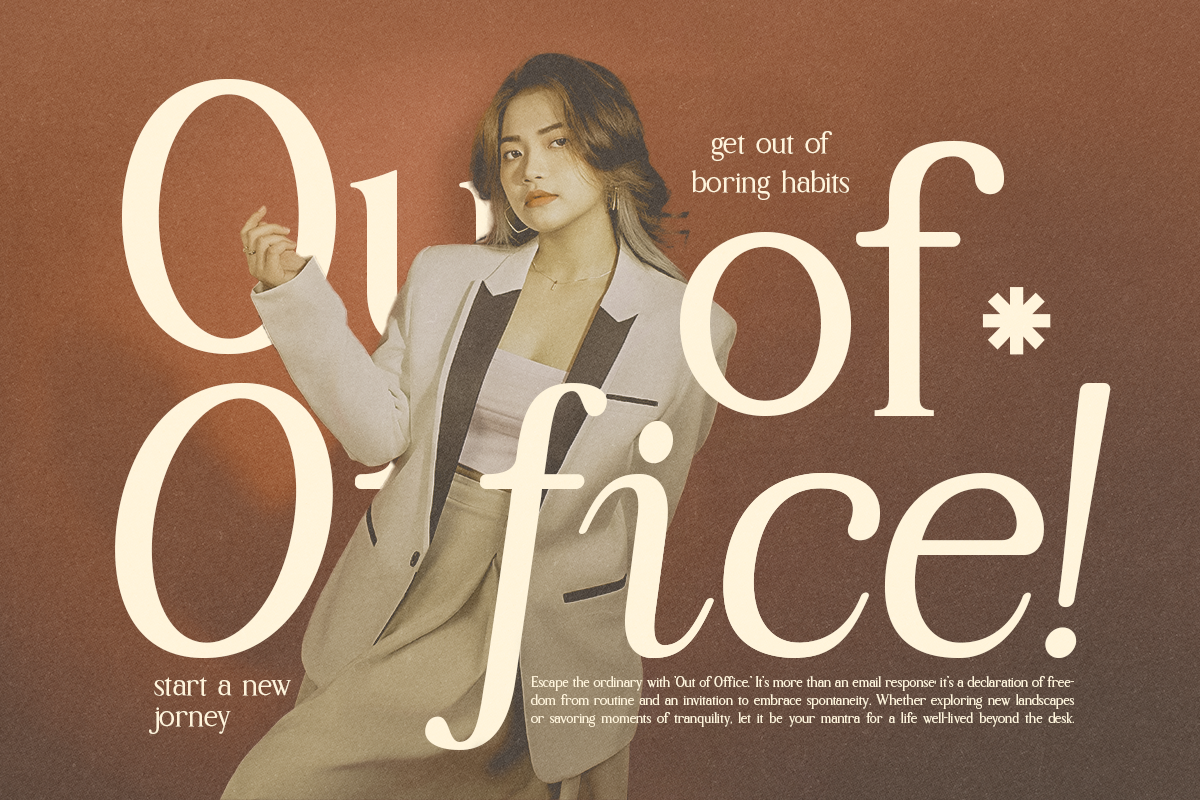 Editor Gifted - Nineties Font, a Serif Font by Pandeka Studio