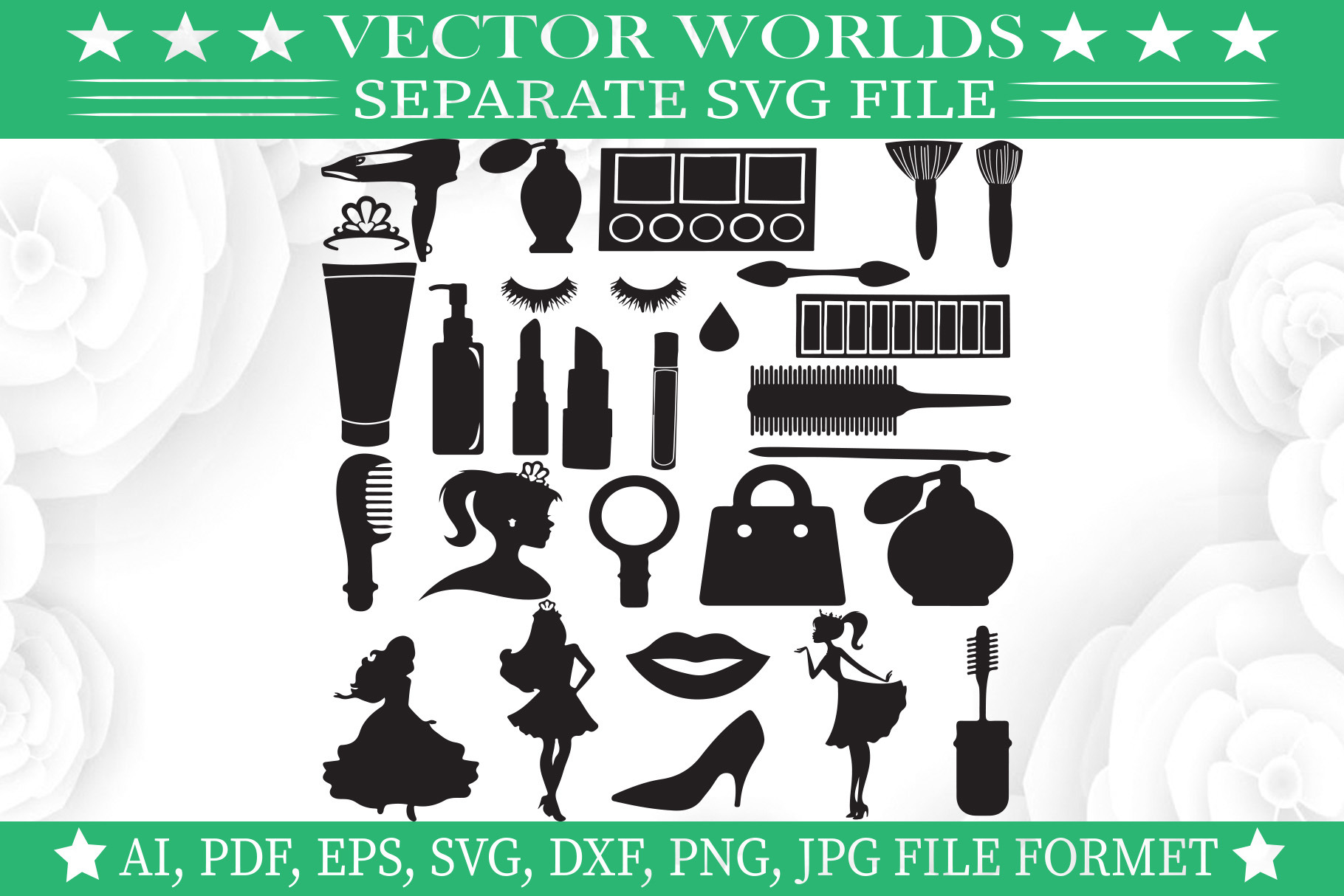 Barbie Set Svg, Barbie Svg, an Object Graphic by VectorWorlds