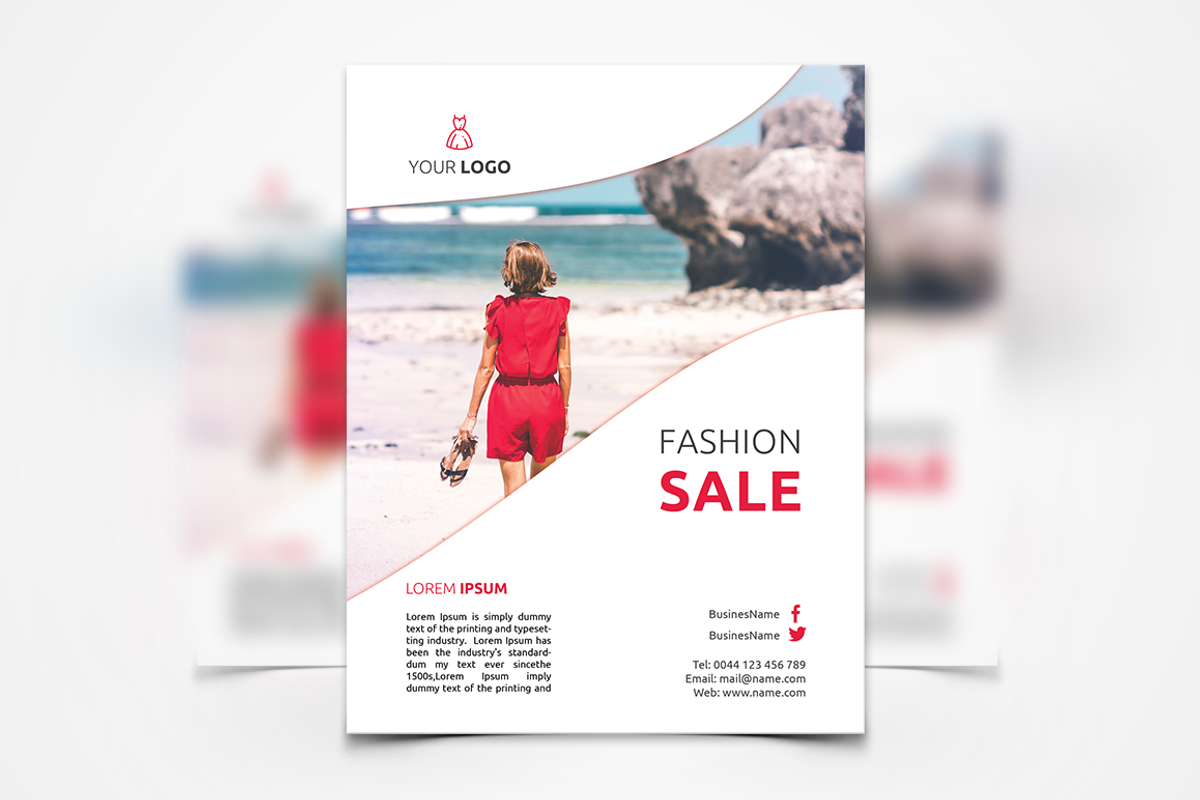 Women's Clothing Flyer, a Flyer Template by Creatricks