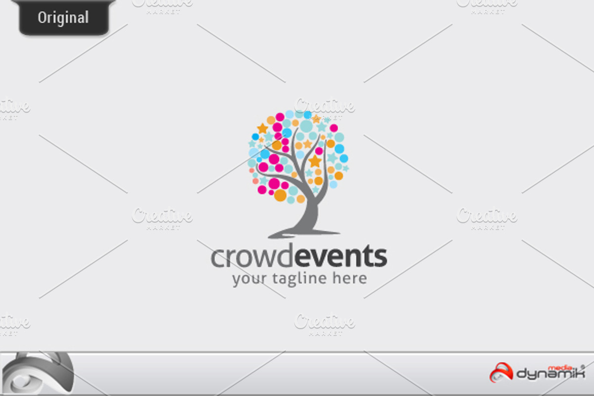 Crowd Events - Logo Template, a Branding & Logo Template by DynamikMedia