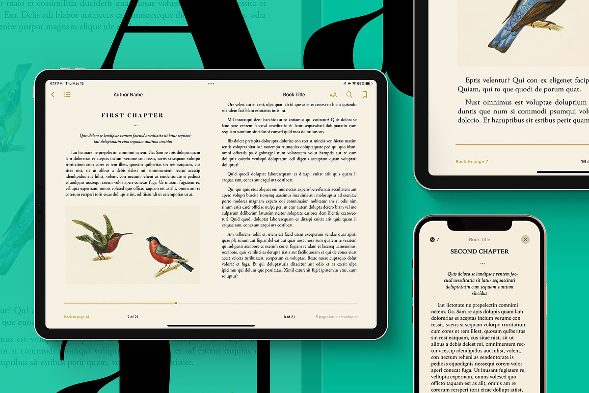 Clean and Classic Reflowable Ebook