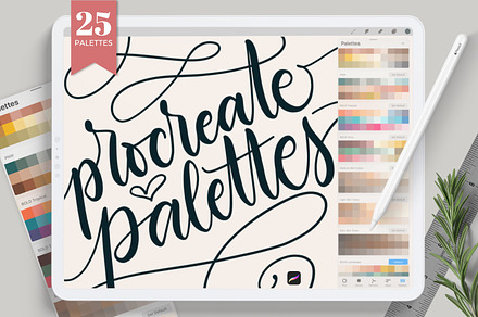 Color Palette Procreate Illustrator | Creative Market