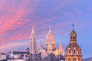 Sacrecoeur at sunset paris france stock photo containing sacre coeur ...
