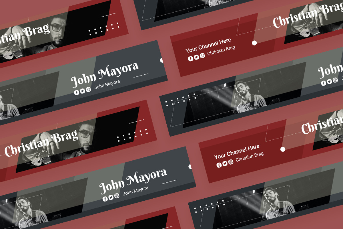 Music Youtube Cover, a Social Media Template by Rahardi Creative