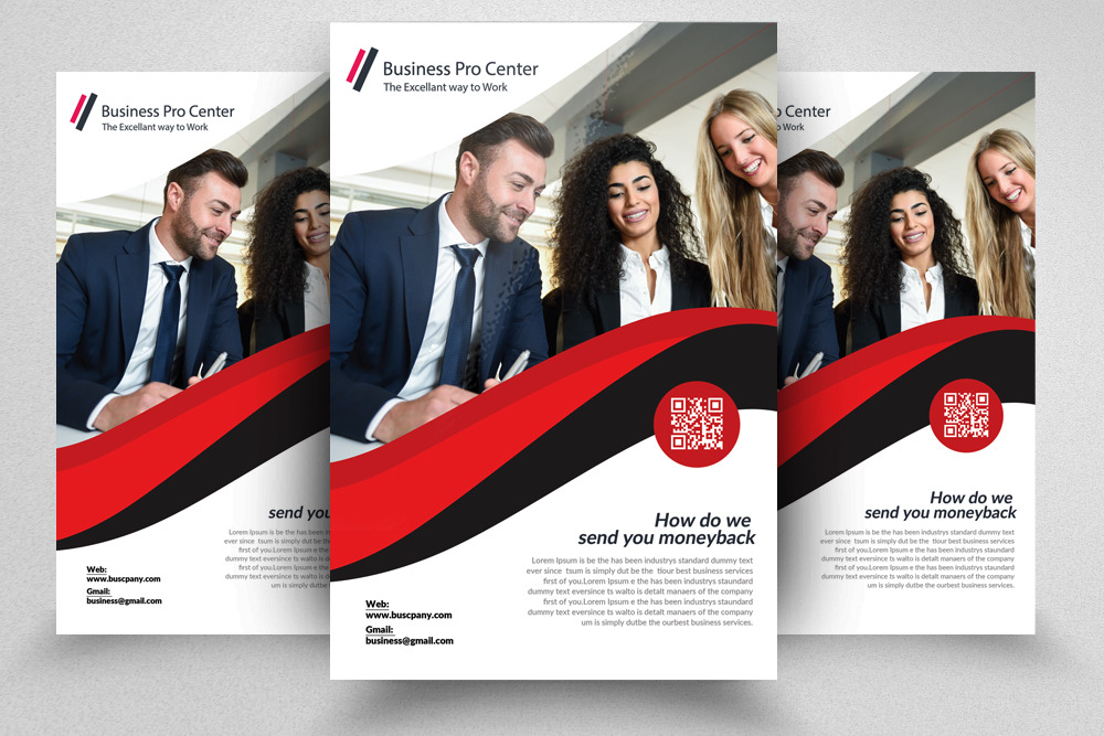 Business Association Flyer Templates, a Flyer Template by Design Up