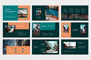 Oryva : Pitch Deck Cyan Powerpoint, a Presentation Template by punkl ...