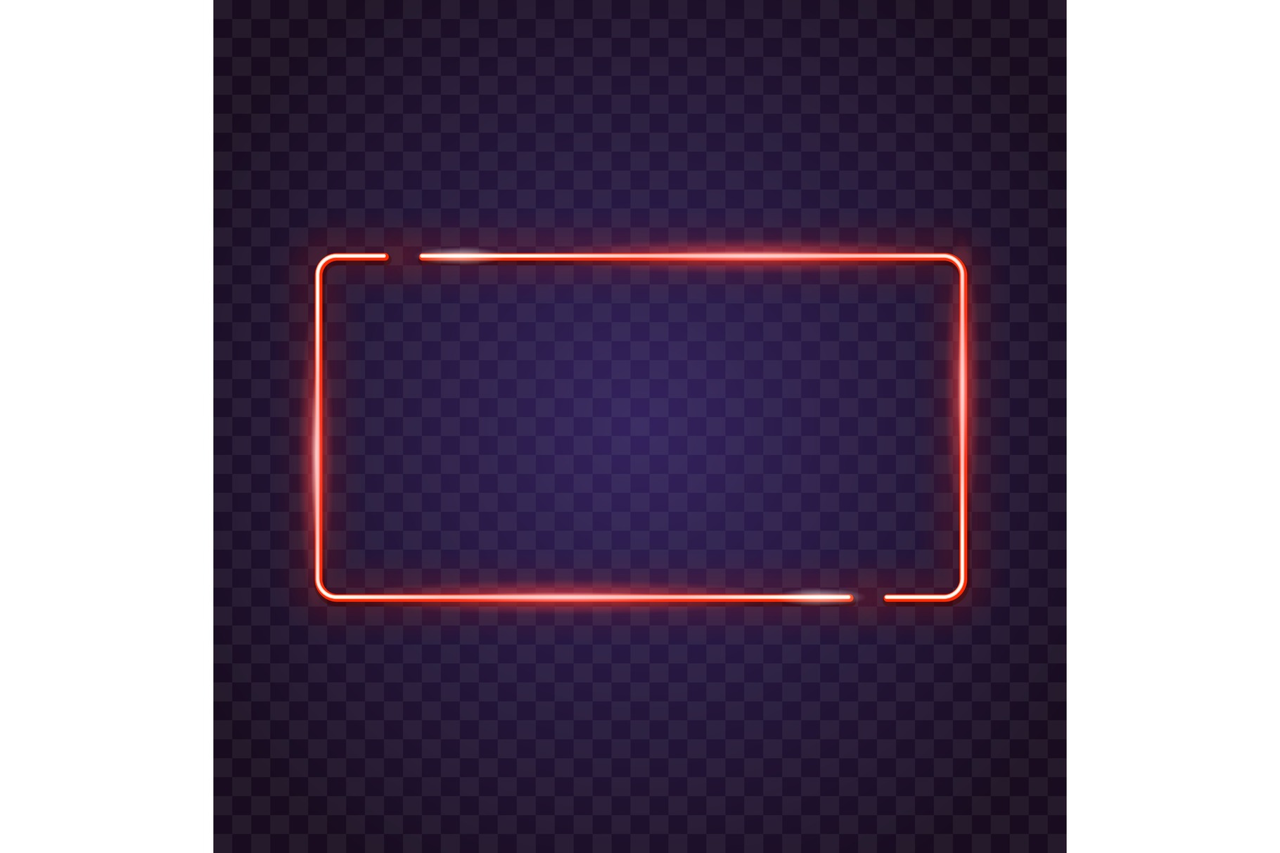 Frame neon sign, a Decorative Illustration by SkyVectors