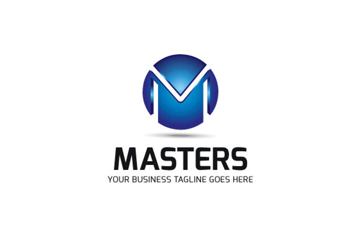Masters Logo Template, a Branding & Logo Template by The Branding Fusion