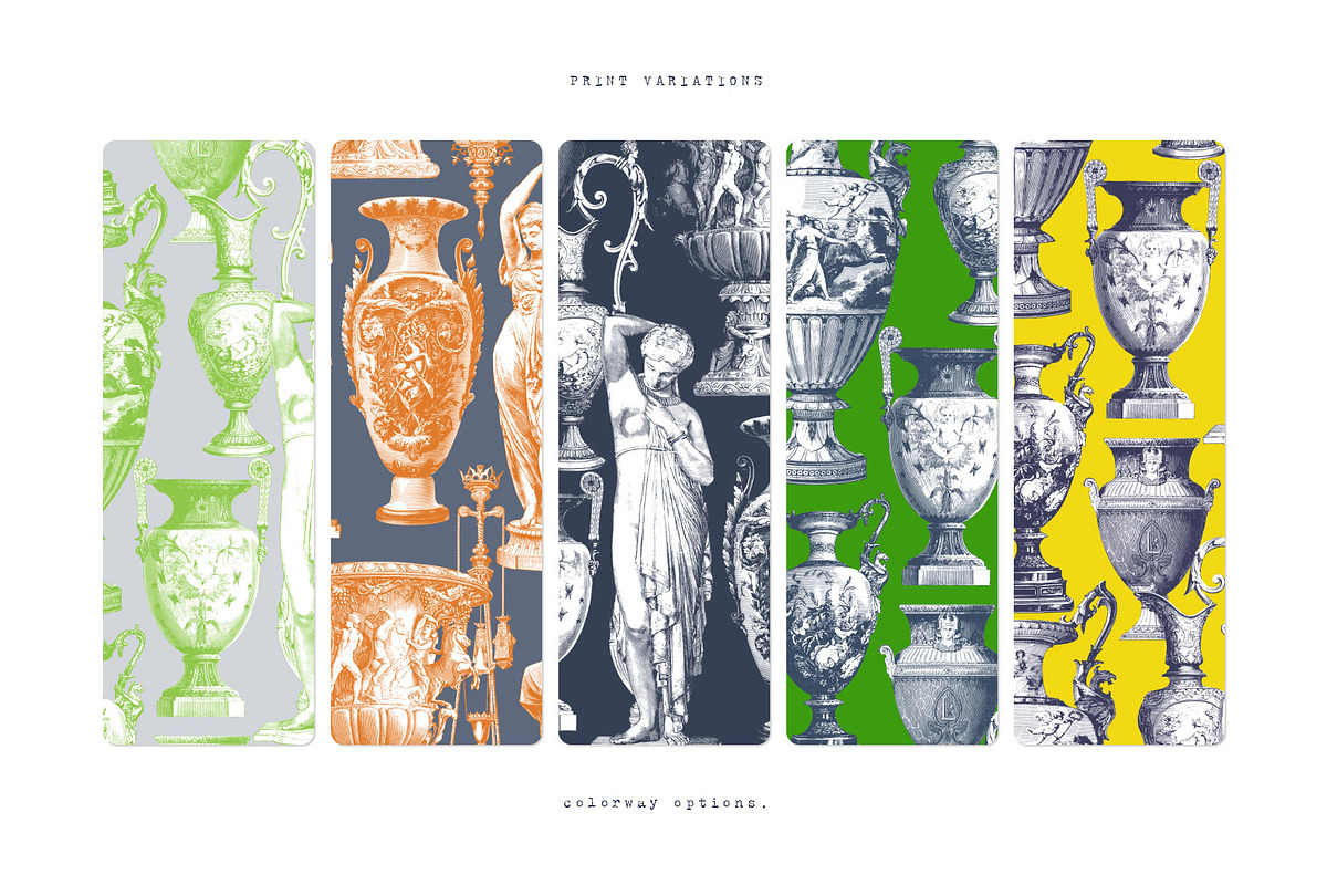 Greco luxury Wallpaper Prints, a Wallpaper Graphic by Pink Linen ...